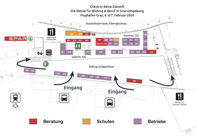 Messeplan 2026 – Check-in Zukunft